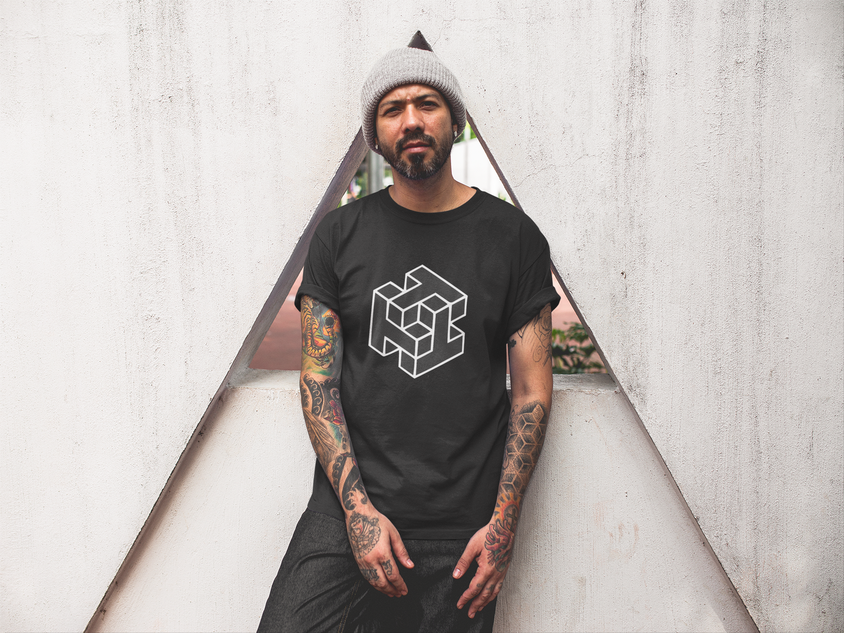 'T-BLOCK' T-Shirt – Techno Voyager