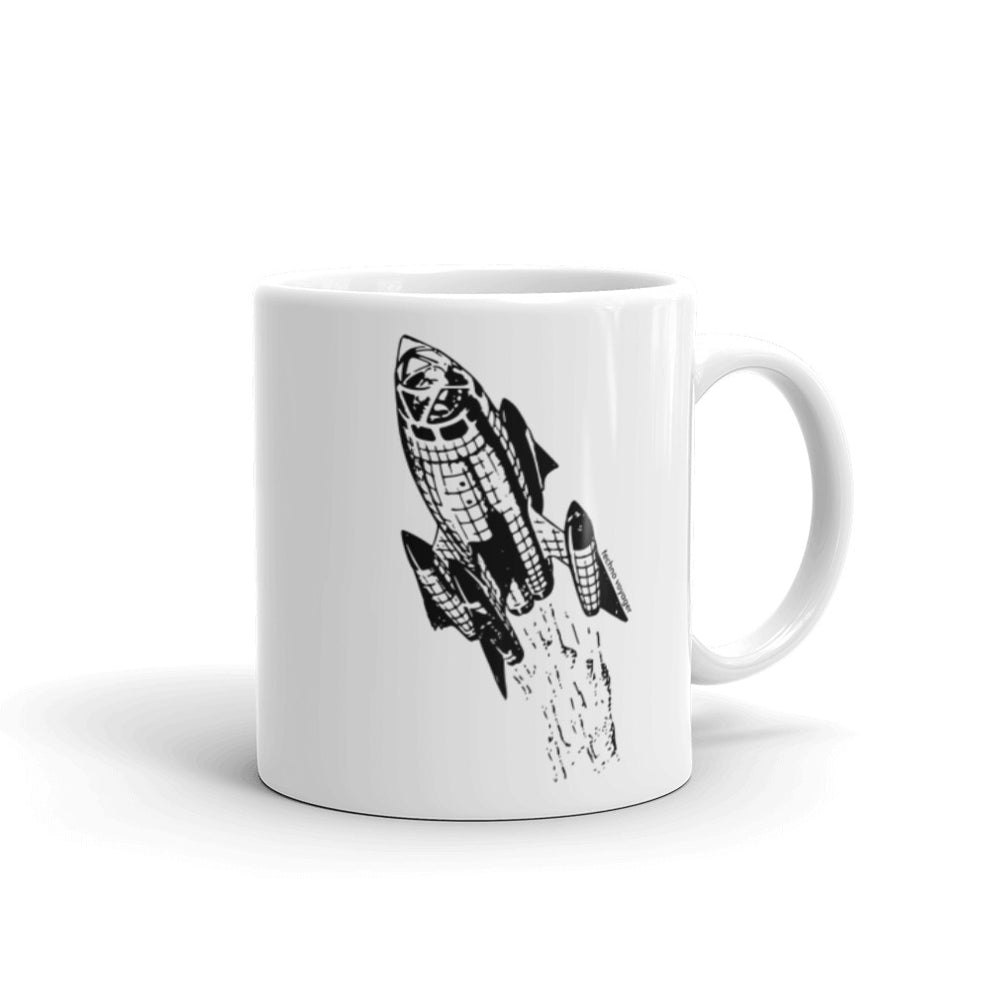 'ROCKET-FUEL' Mug – Techno Voyager